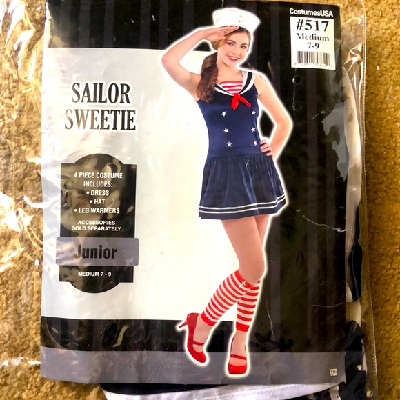 Other | Sailor Halloween Costume Girls | Poshmark